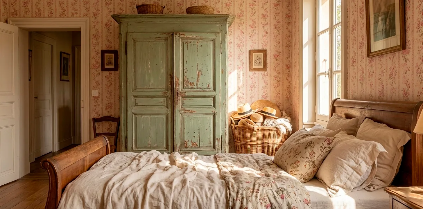 French Country Aesthetic: How to Mix Florals and Distressed Wood ...
