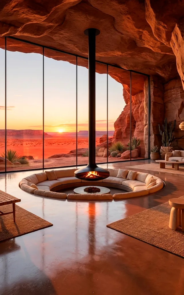8 Desert Modern Living Room Ideas for a Warm Oasis - NestingMuse