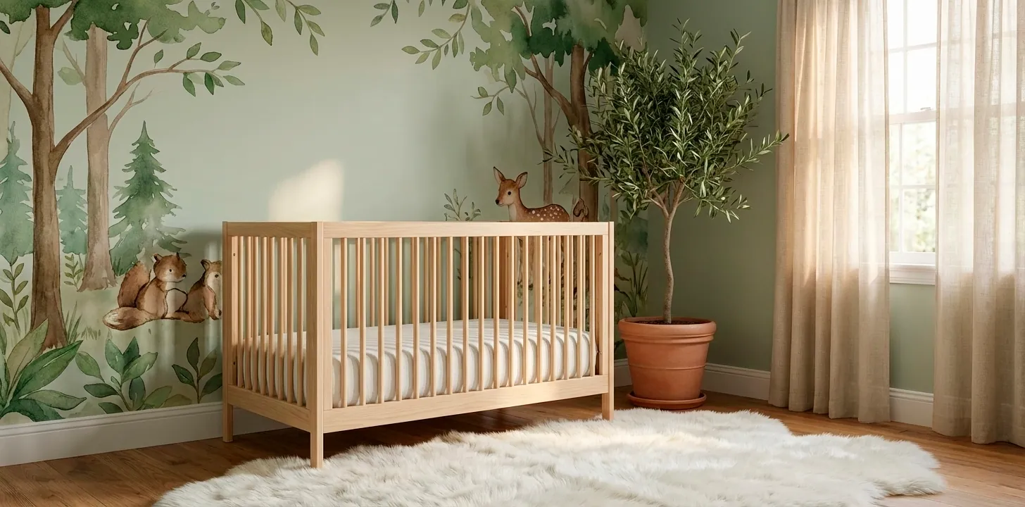 How to Design a Nature Inspired Nursery with Cozy Rustic Accents ...